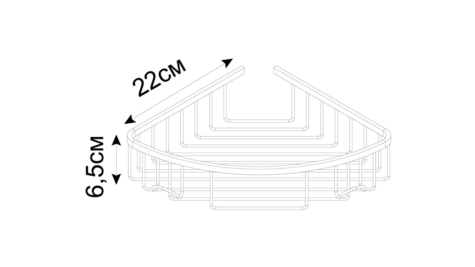 Полка угловая одноэтажная Fixsen Hotel матовое золото FX-31051-1G ...